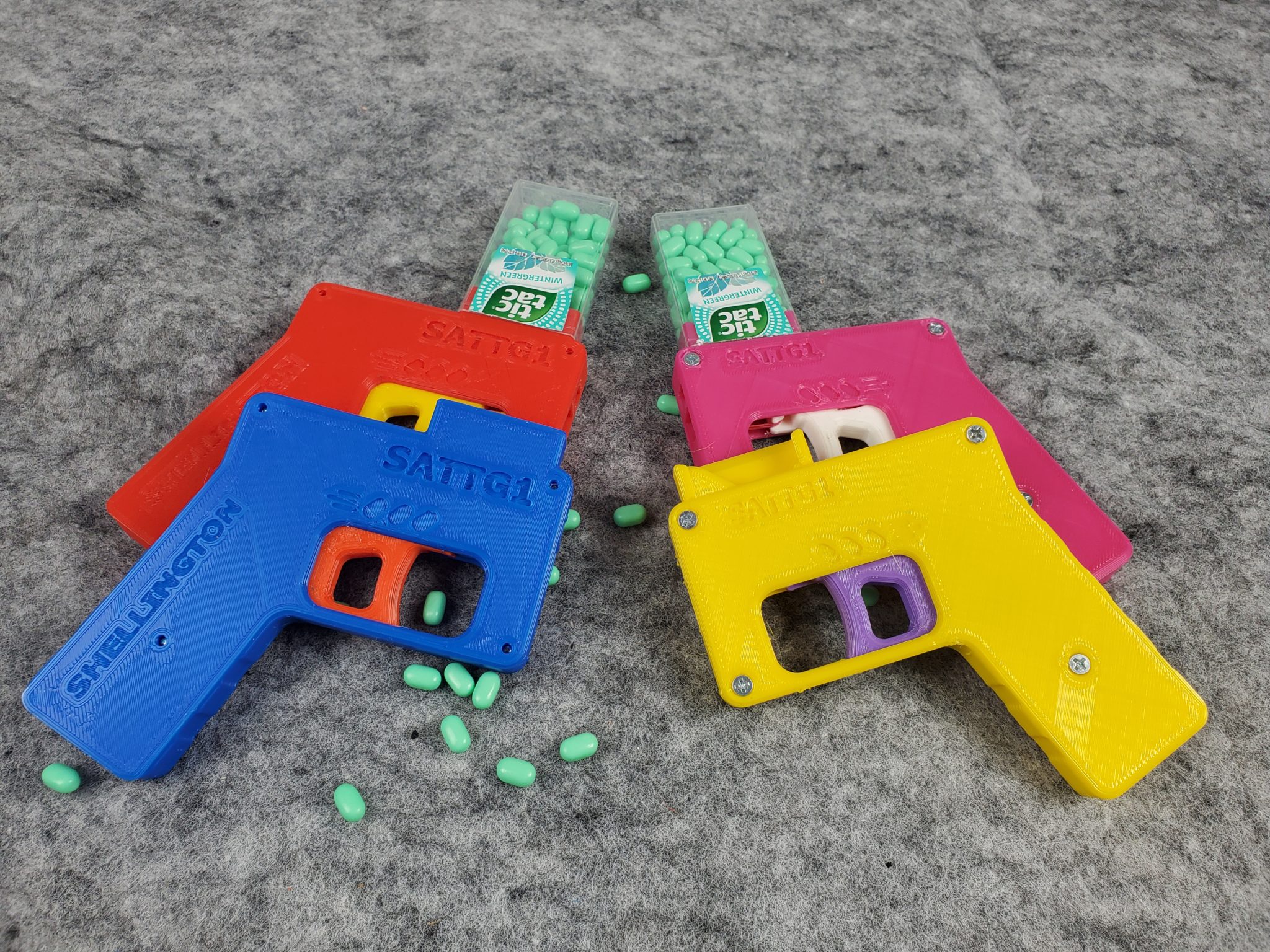 Semi Automatic Tic Tac Shooter - Shellington Labs