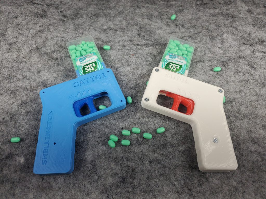 Semi Automatic Tic Tac Shooter - Shellington Labs